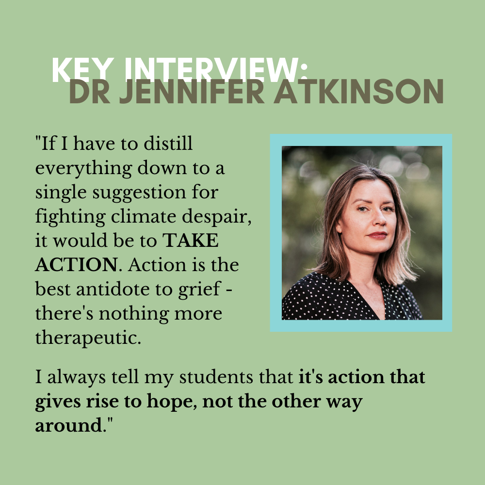 Climate Anxiety – what it is, what to do. Interview with Dr Jennifer ...